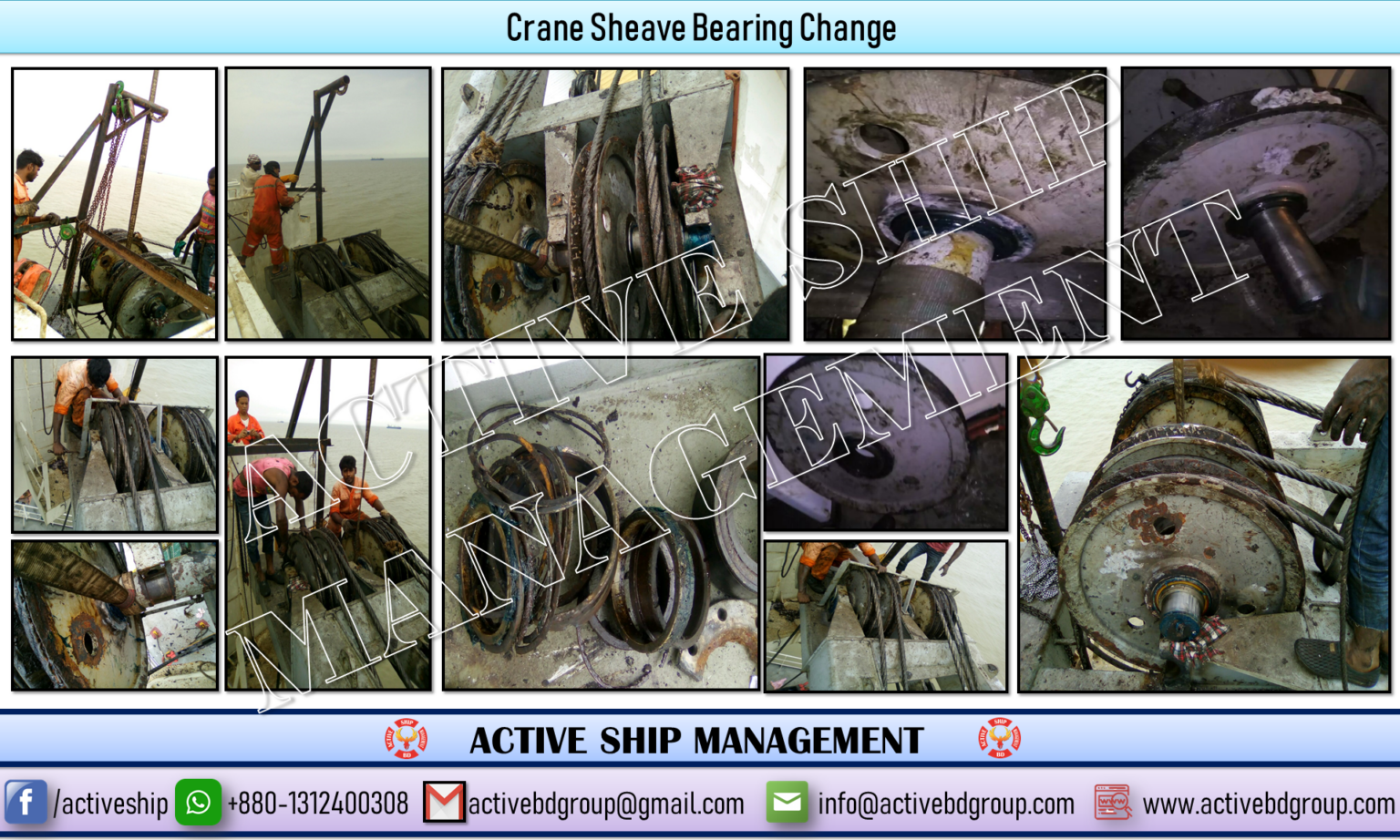 We supply all kinds of crane parts and crane repairing & Maintenance ...